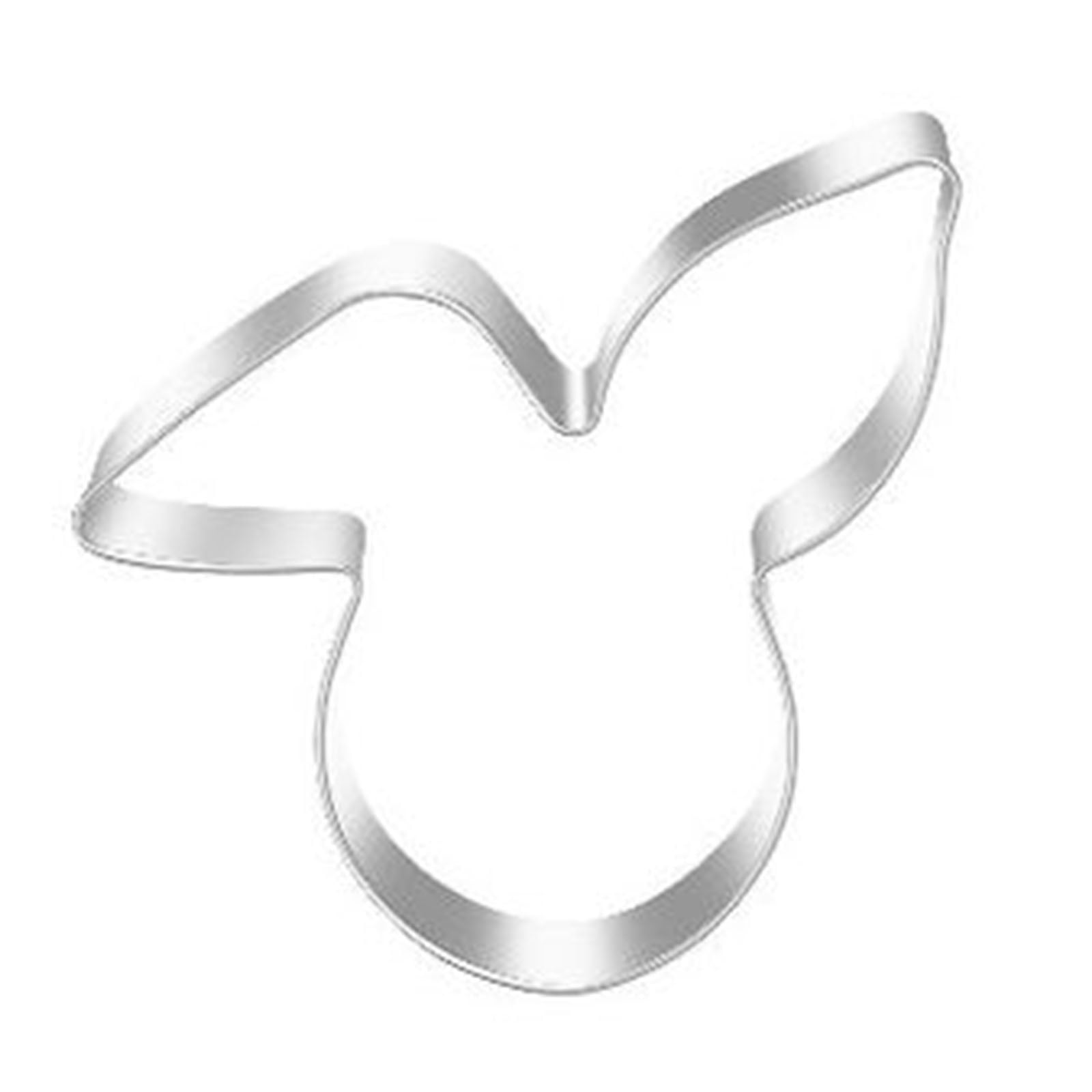 Easter Cartoon Bunny Carrot Shapes Stainless Steel Cookie Cutter Set ...