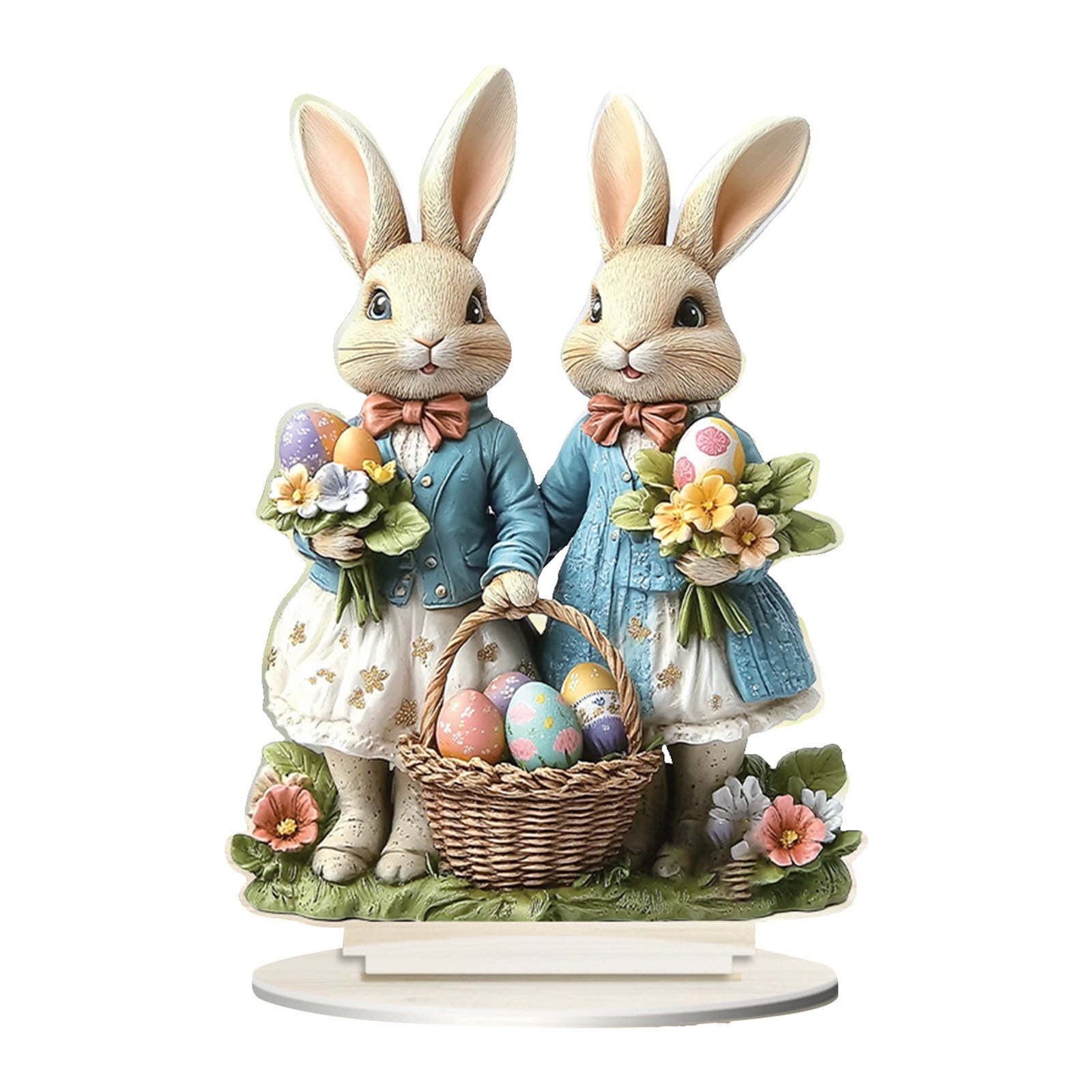 Easter Cartoon Rabbit Easter Egg Entrance Living Room Easter Indoor ...