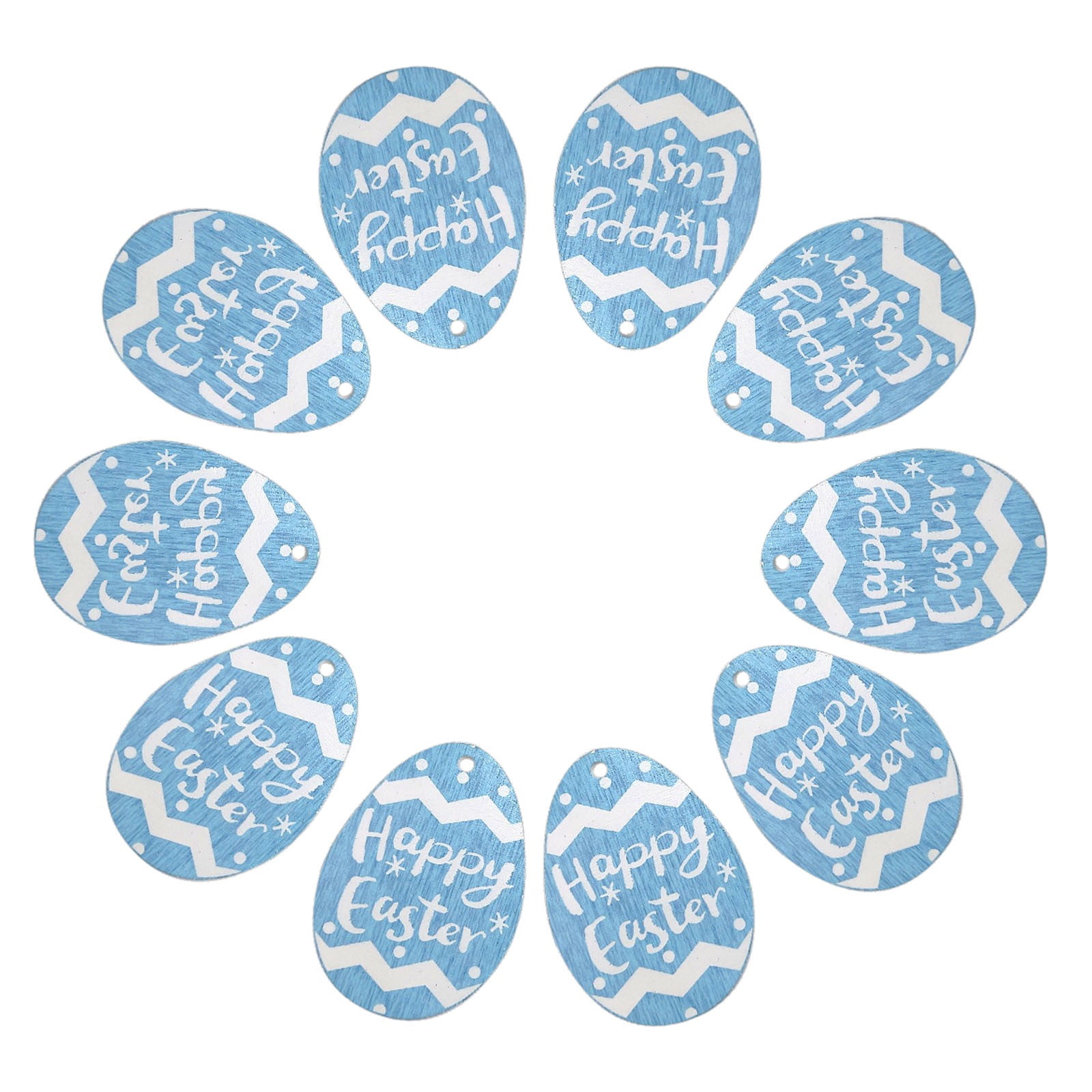 Easter Ceiling Hanging Decorations Easter Egg Wooden Ornaments Egg ...