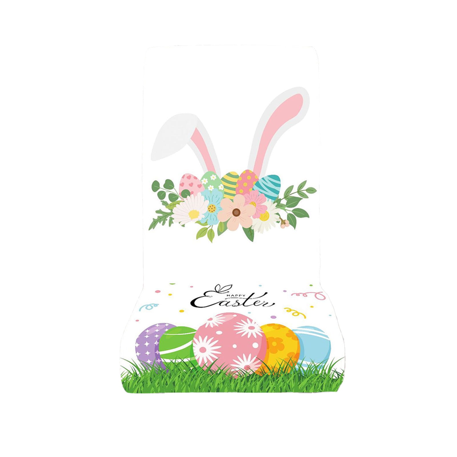 Easter Chair Covers, Dining Chair Back Covers, Removable Washable ...