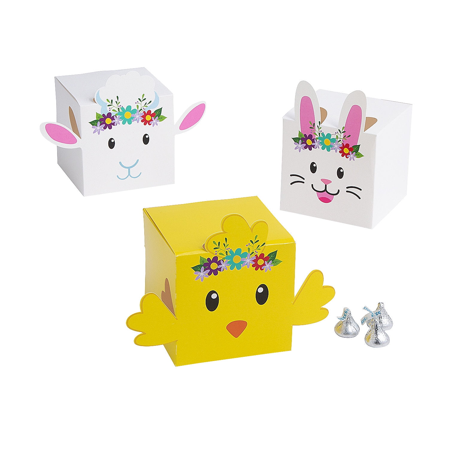 Easter Character Treat Boxes - 12 Pieces - Walmart.com