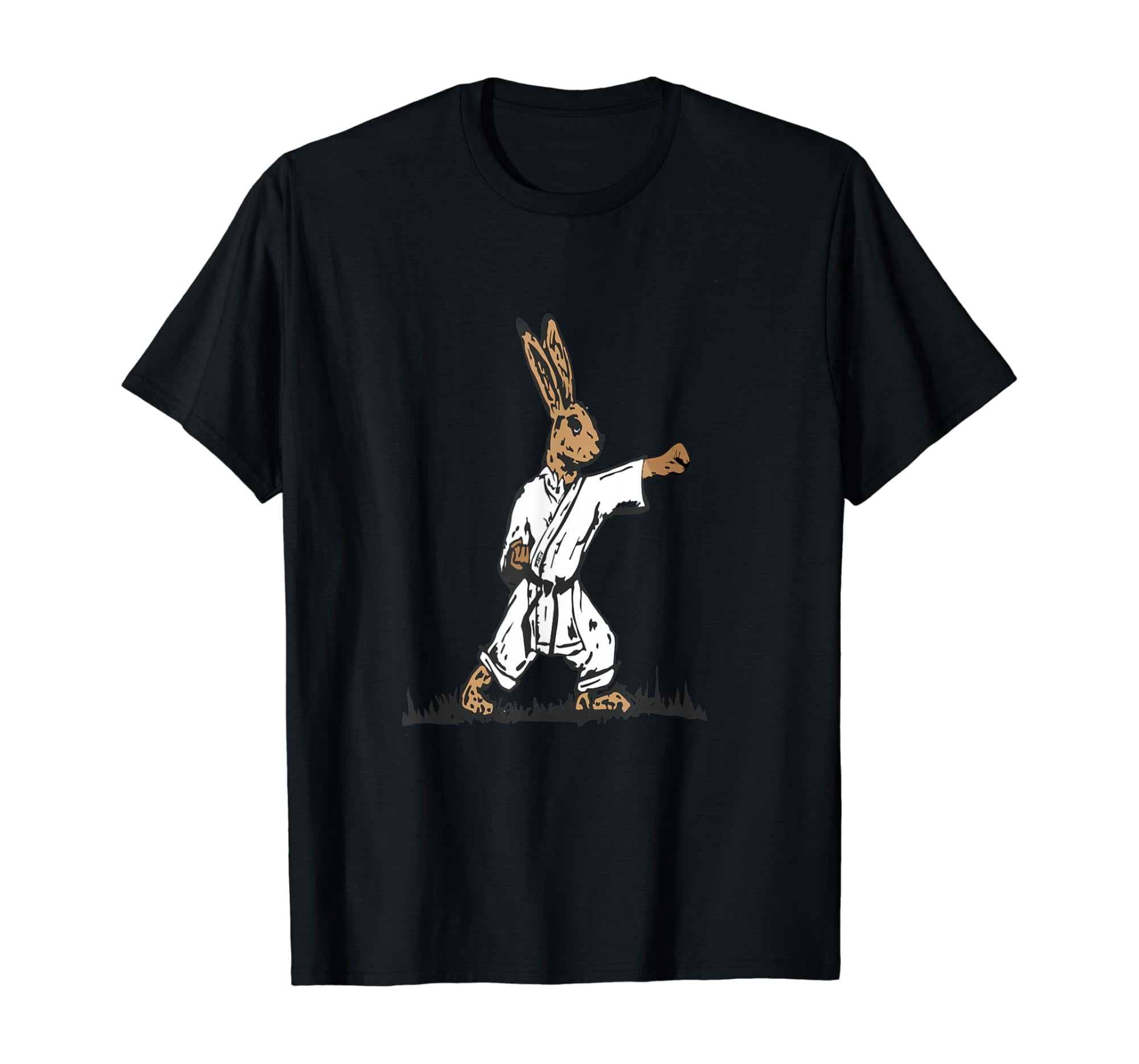 Easter Chocolate Bunny In Karate Gi T-Shirt - Walmart.com