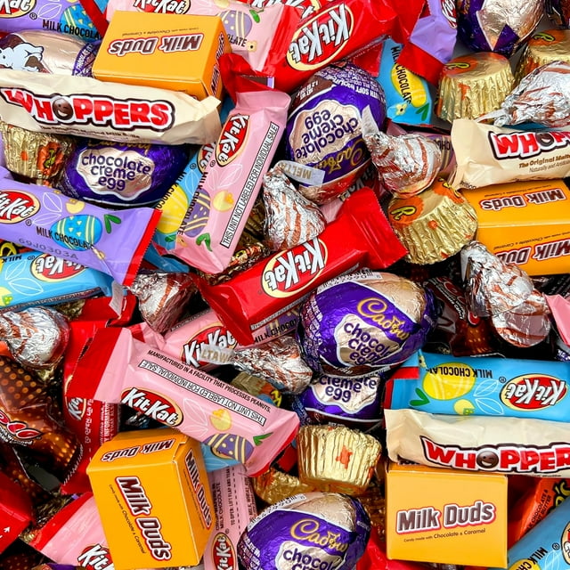 Easter Chocolate Candy Assortment, Famous Brands, Individually Wrapped, Bulk Pack 4 Pounds ...