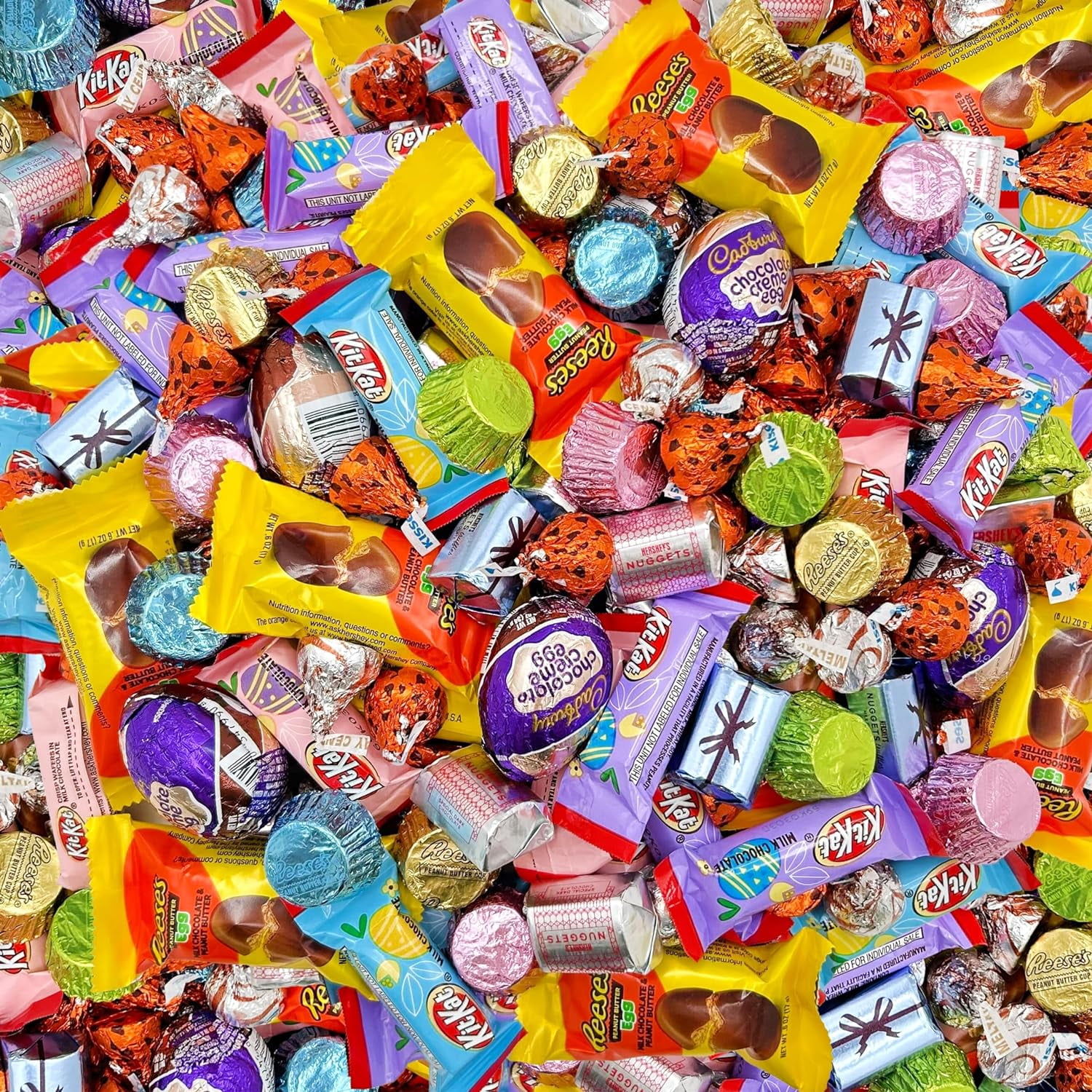 Easter Chocolate Candy Assortment - HERSHEY'S Eggs, NUGGETS, KITKAT ...
