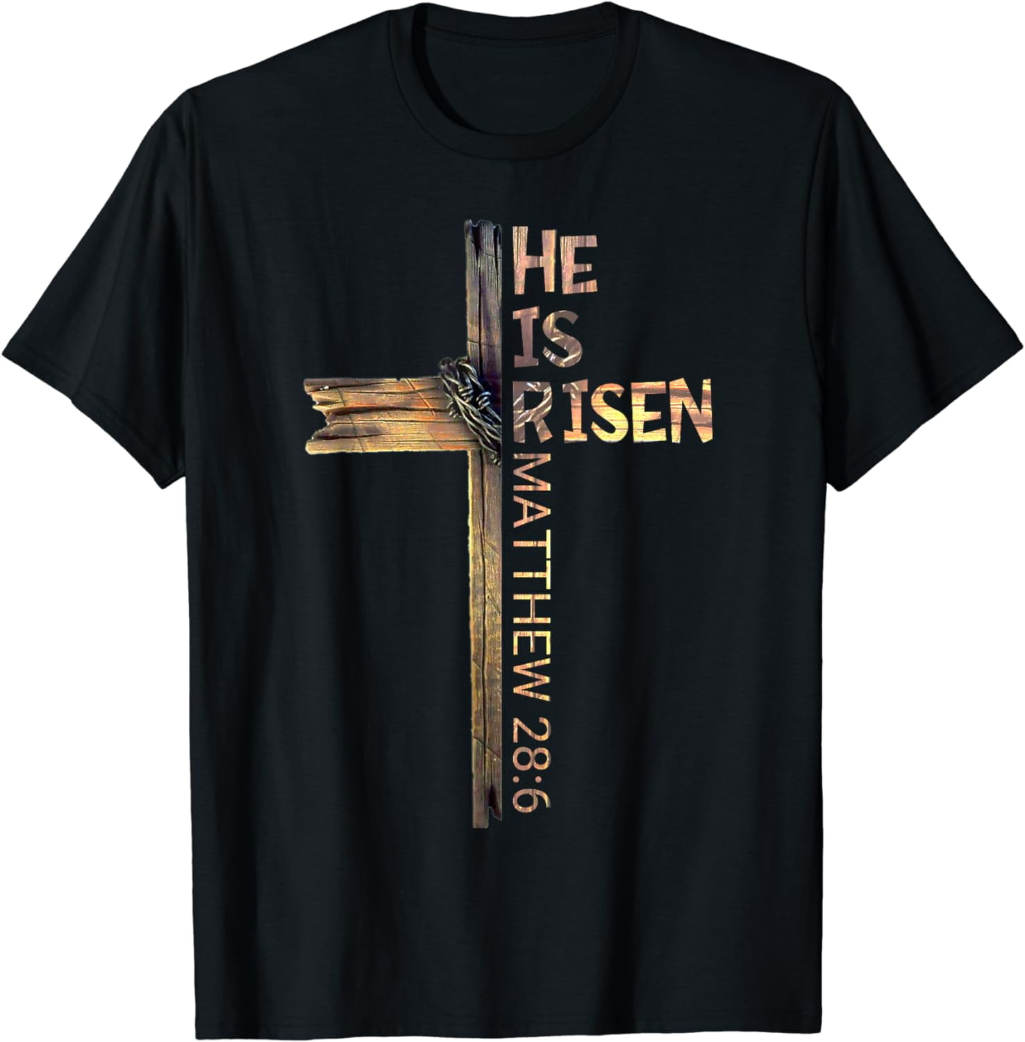 Easter Christian He Is Risen Sun Resurrection Men Women Kids T-Shirt - Walmart.com