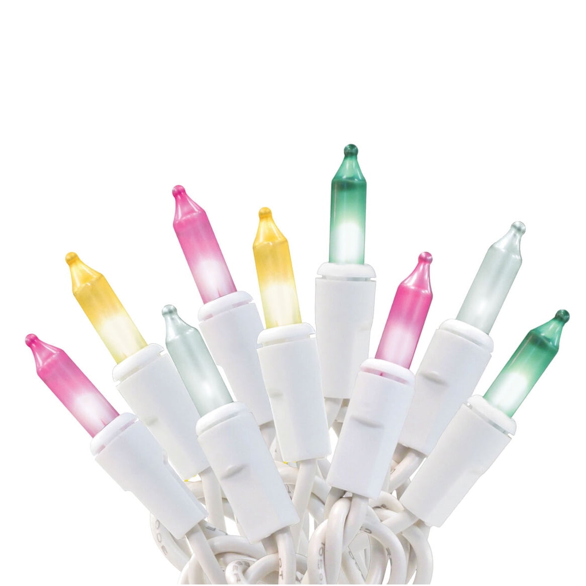 Easter Christmas Lights (32 Feet, 100 Lights) – Multi Color Christmas ...