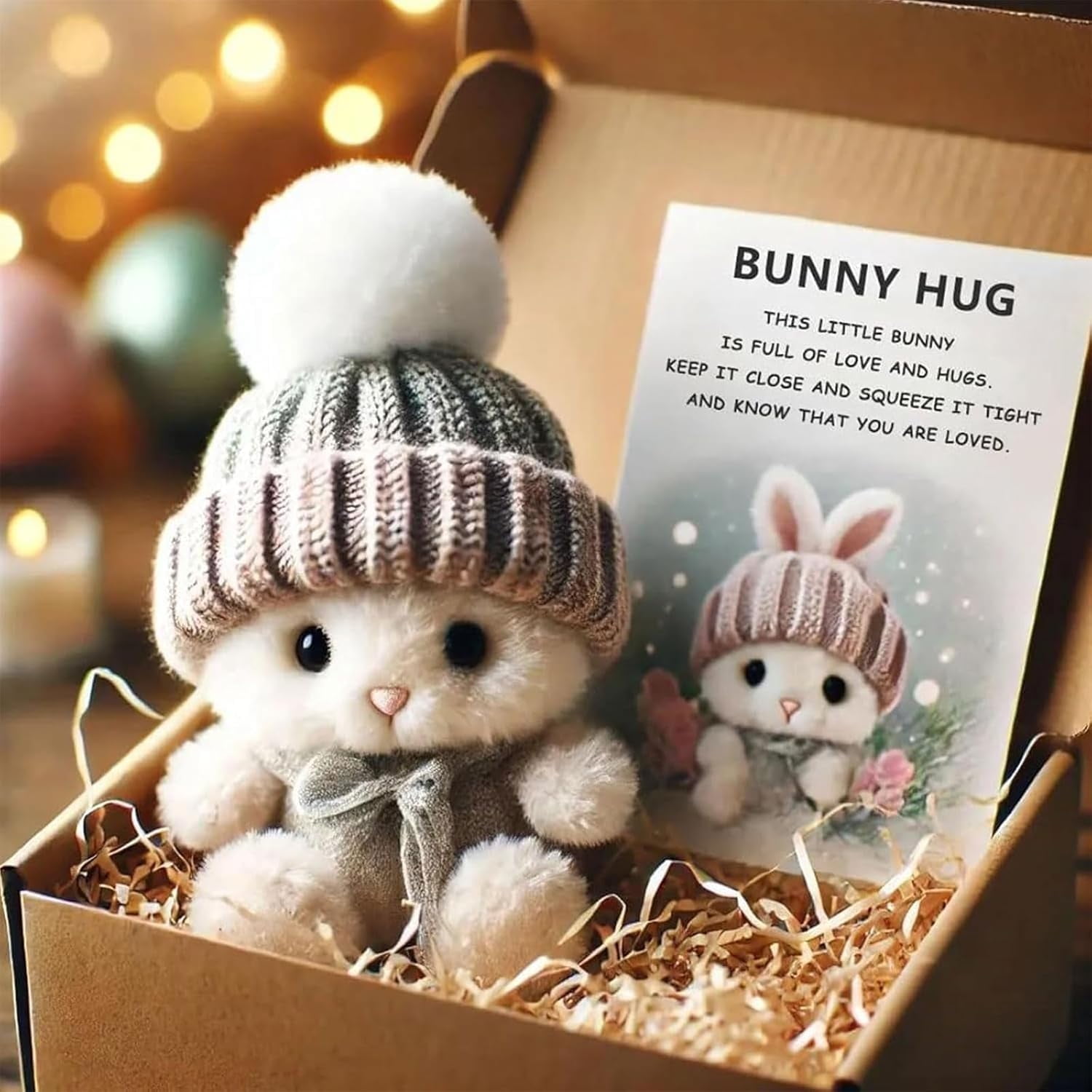 Easter Clearance 2025 Mini Bunny Hug Cute Easter Gift,Easter Plush ...