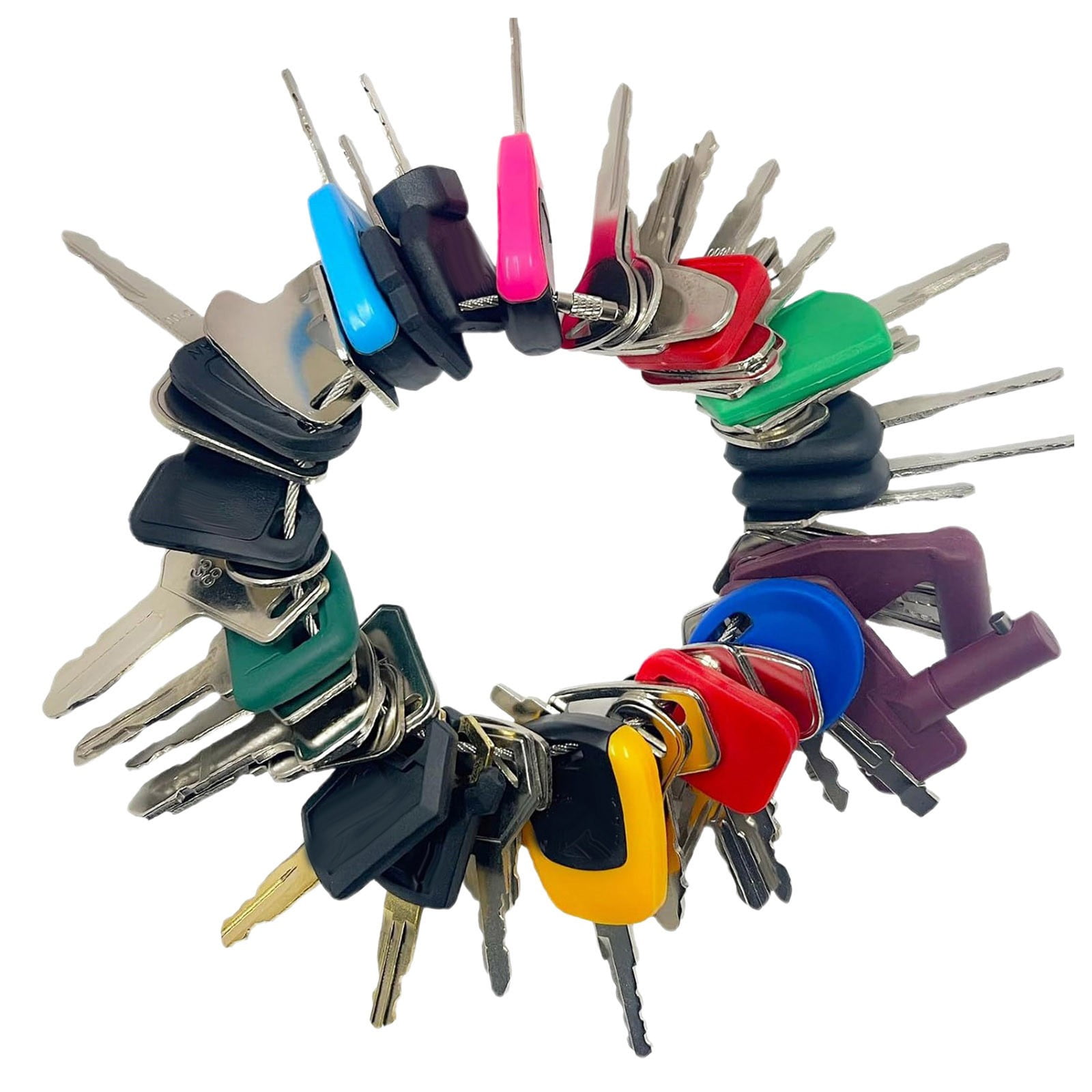 Easter Clearance 50 Non Duplicated Heavy Equipment Key Set Construction ...