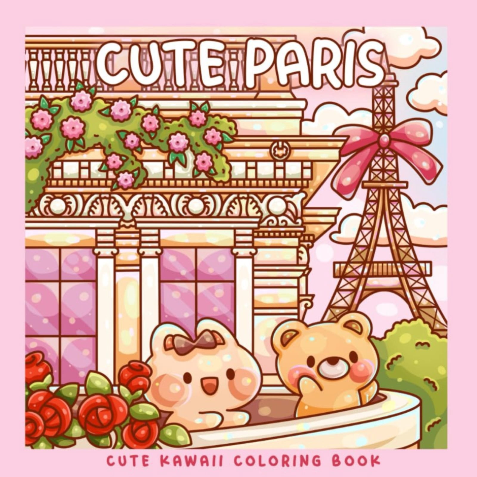 Easter Clearance A Kawaii Coloring Book For Kids And Adults: Adorable ...