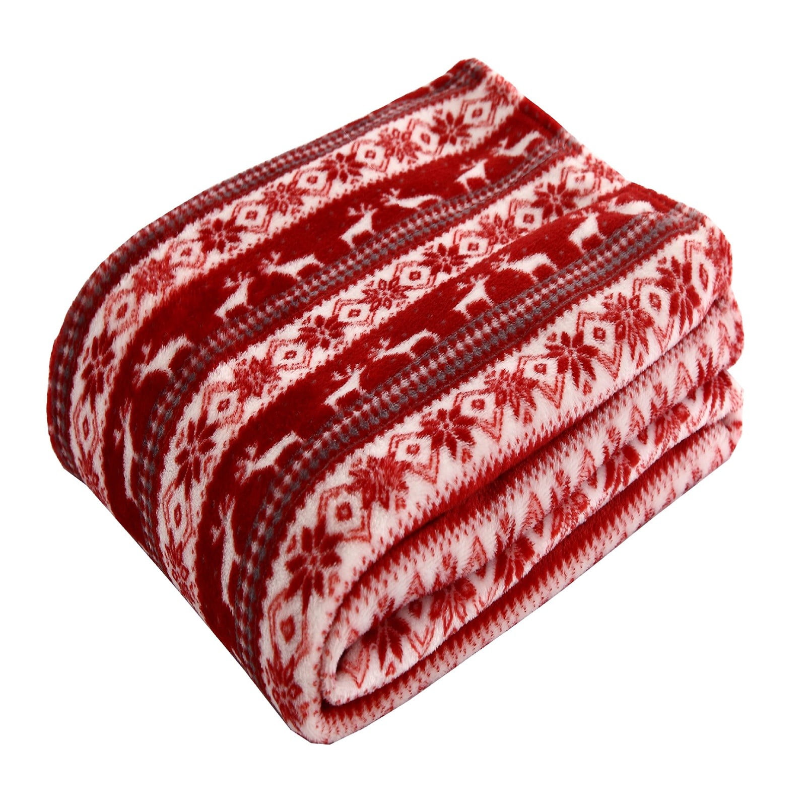 Easter Clearance Blanket,Reindeer Christmas Blanket Warm And ...