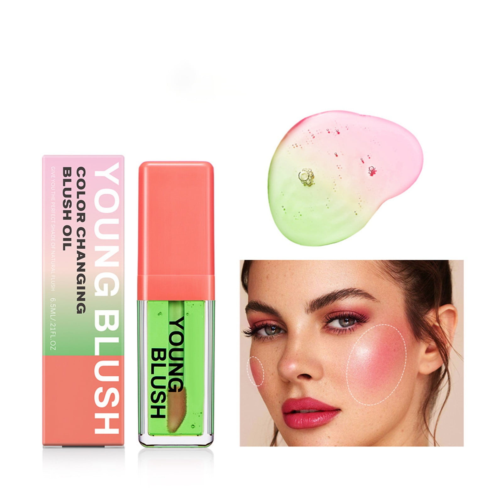Easter Clearance Blush Liquid Oil Natural Makeup Brightening and ...