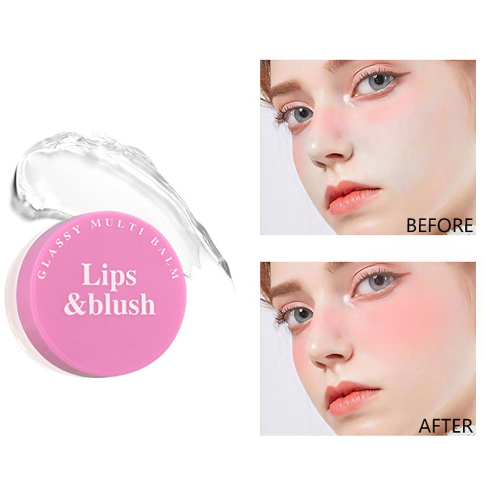 Easter Clearance Blush Natural Temperature Change Gradient Rouge Solid Natural Beauty Makeup 10G ...