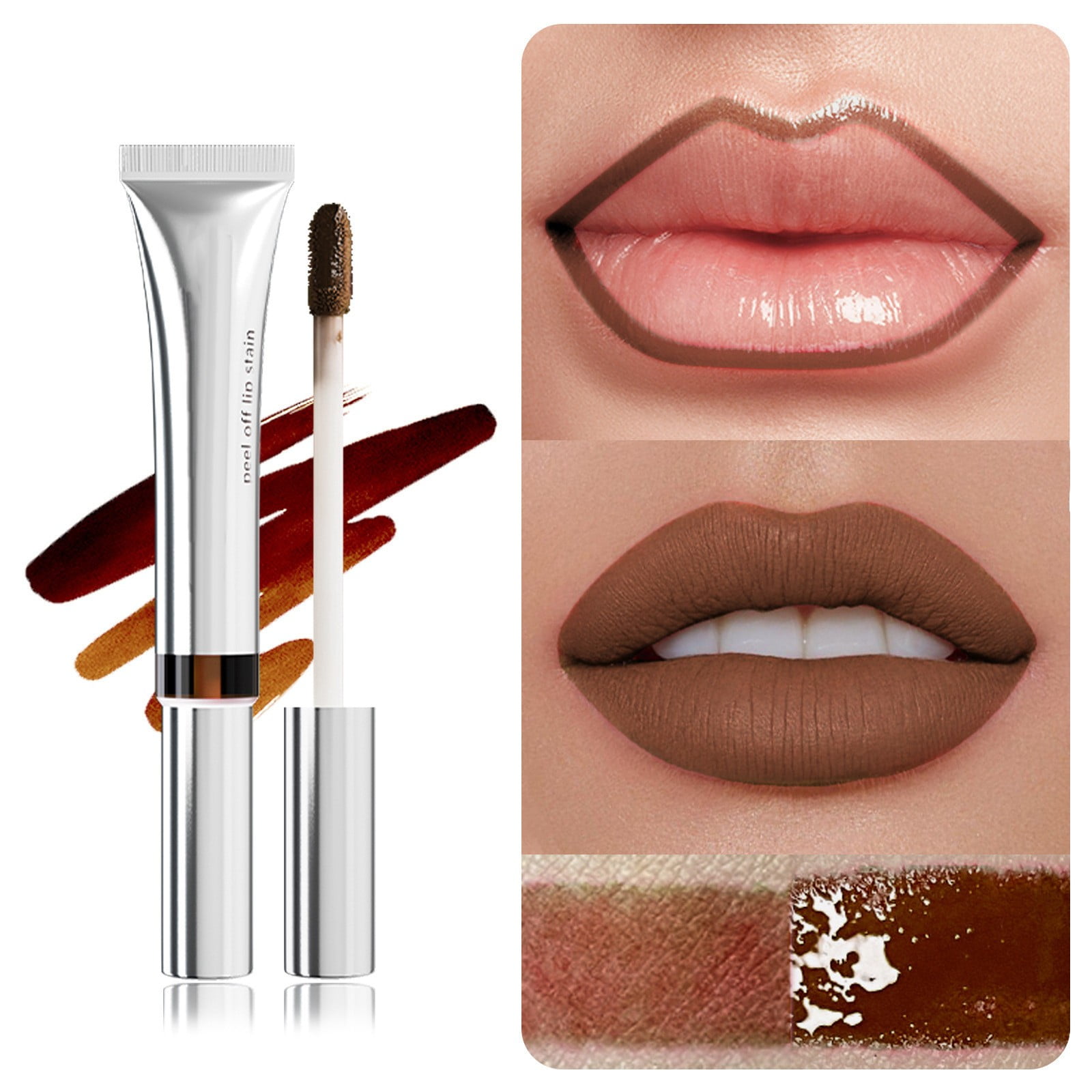 Easter Clearance Lip Plumper Lip Oil Tear Off Lip Glaze Non Staining ...