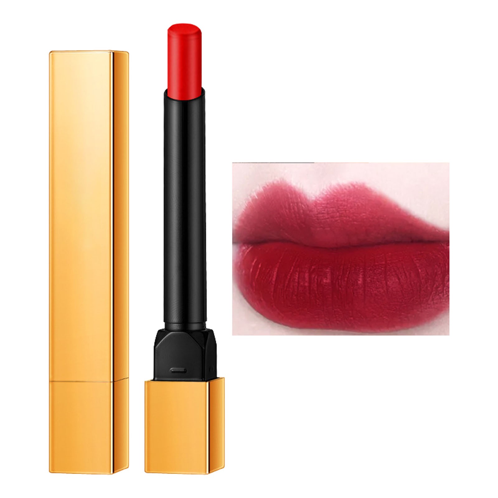 Easter Clearance Lipstick for Women Lip Plumper Small Gold Bar Soft ...