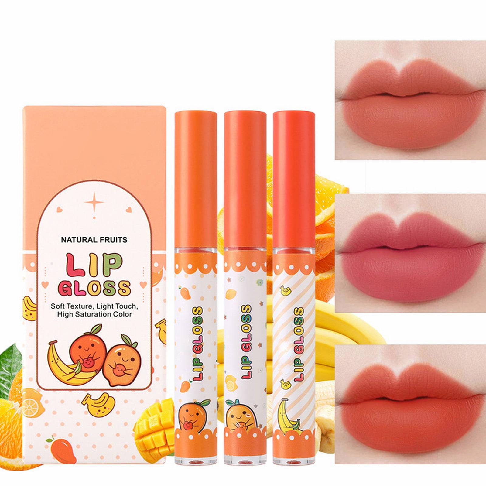 Easter Clearance Lipstick for Women Lip Plumper Velvet Pink Lip Glaze ...