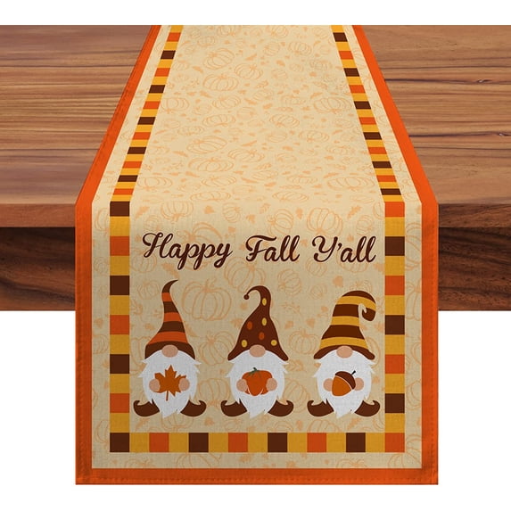 Easter Colorful Egg Table Runner 90 Inches Long Blue Grey Buffalo Plaid ...