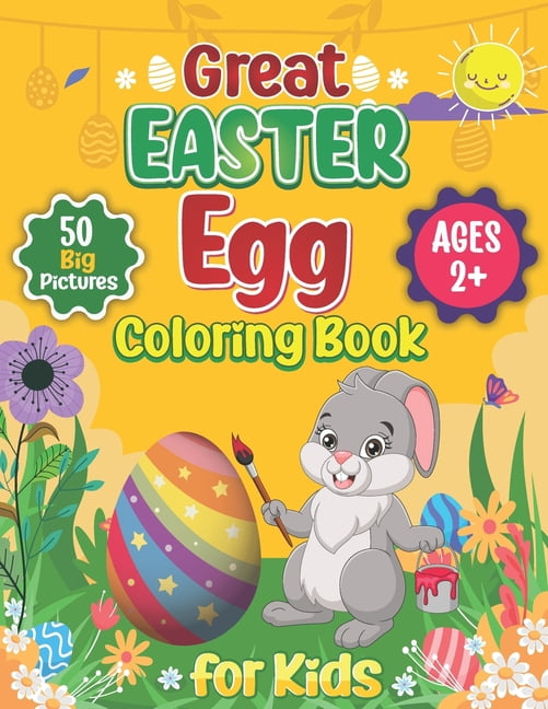 Easter Coloring and Activity Books for K Great Easter Egg Coloring Book ...