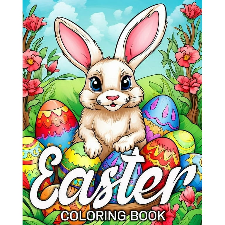 easter coloring pages colored