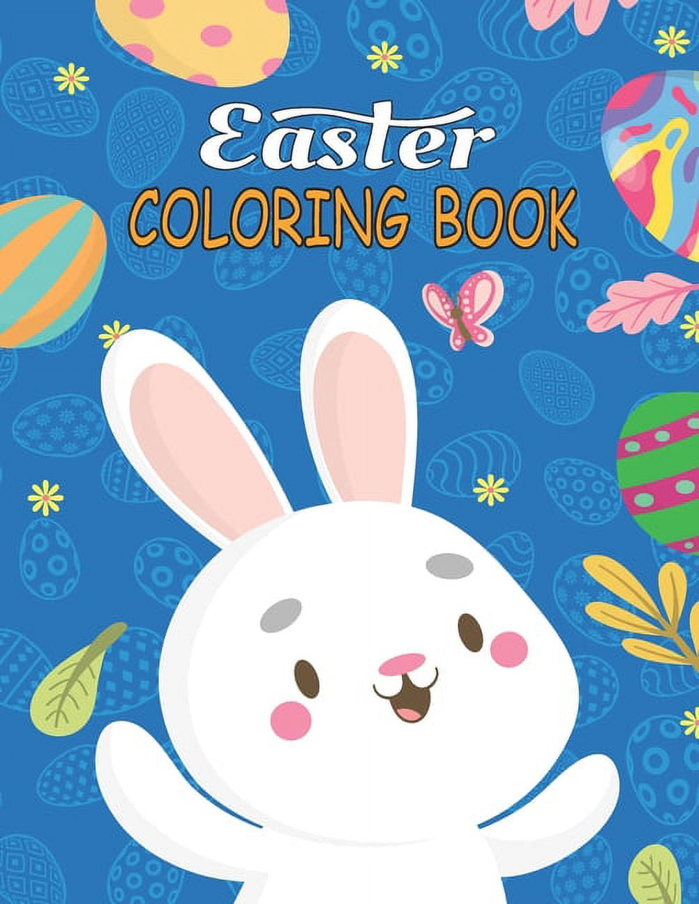 Easter Coloring Book: Funny Easter Coloring Book for Kids Ages 4-8 ...