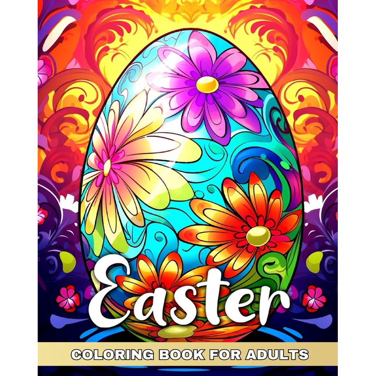 abstract easter egg coloring pages