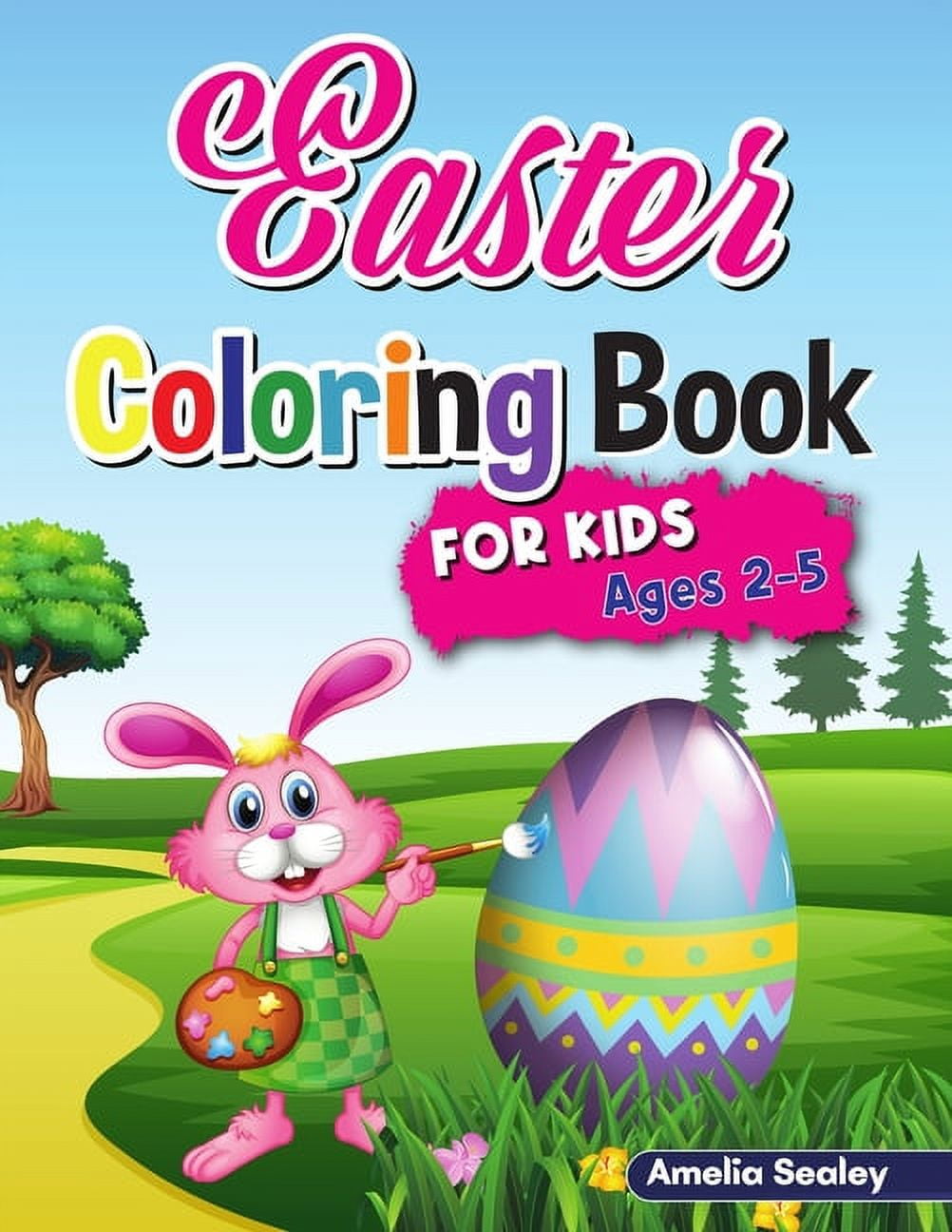 Easter Coloring Book for Kids: Funny Easter Coloring Pages for Kids ...