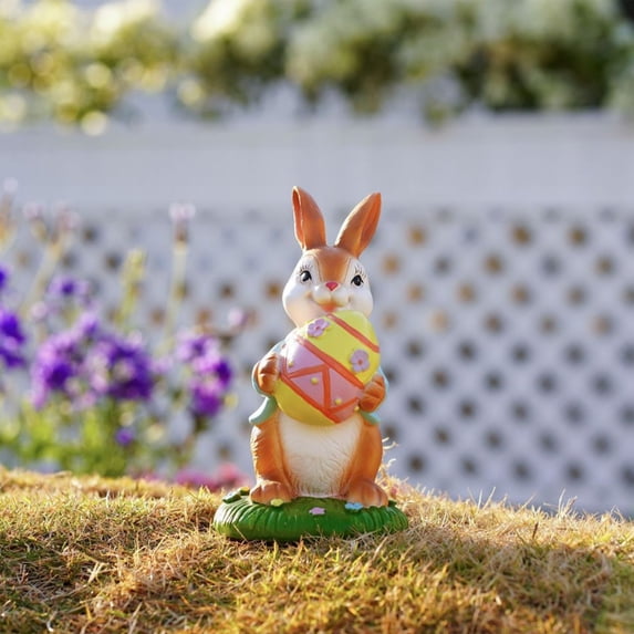 Easter Craft Bunny Ornaments 3.5 Inch For Decorating And Easter ...