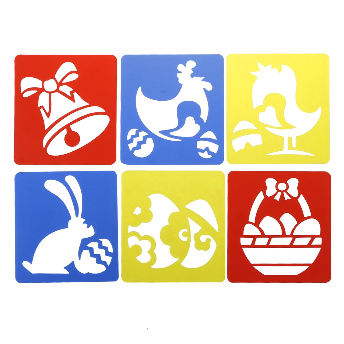 Easter Creative Craft Painting Stencils Template Set DIY Painting Lace ...