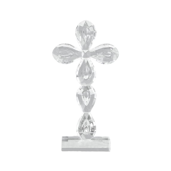Easter Cross Angel Acrylic Crystal Prism Ornament Clear Acrylic Glass ...
