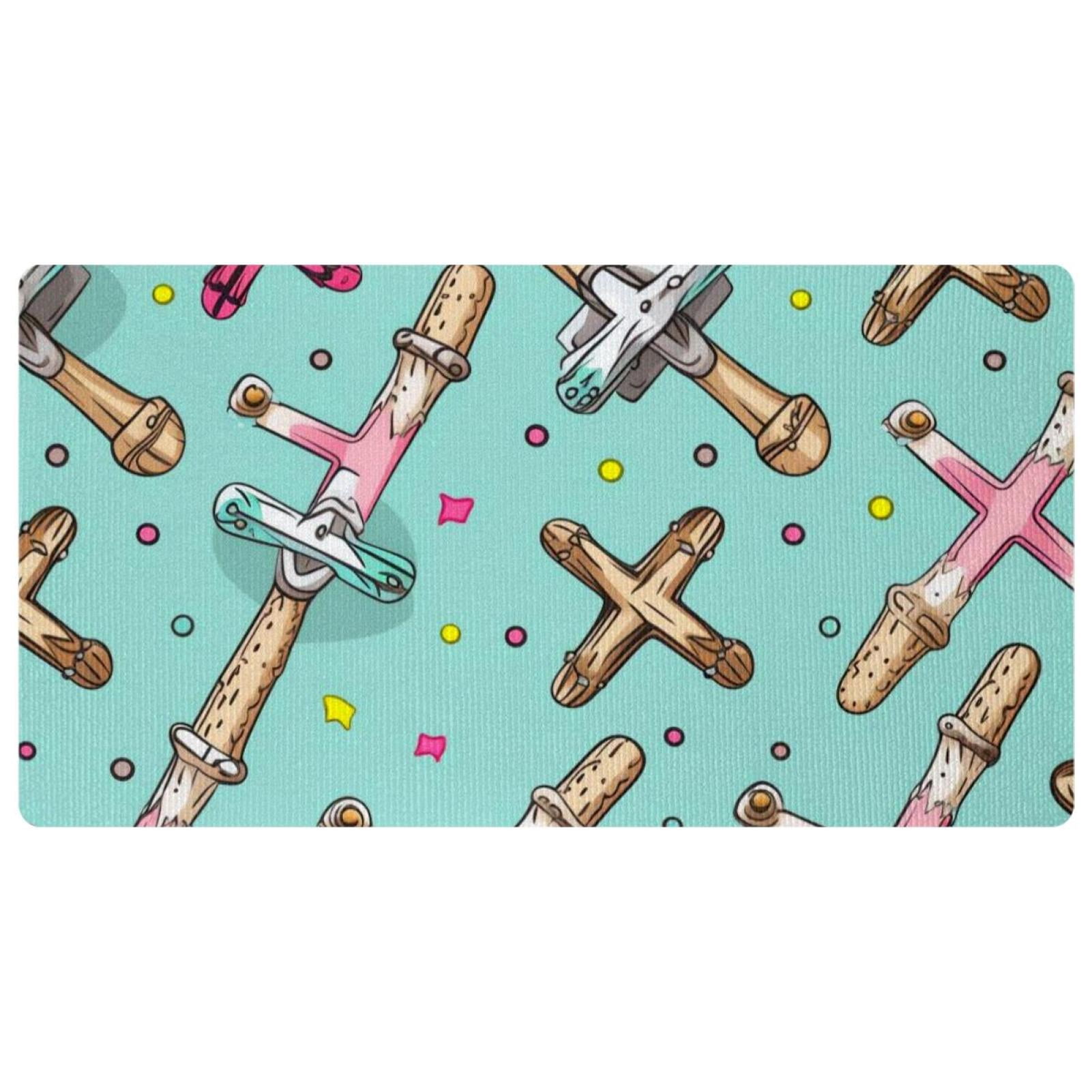 Easter Cross Art Deluxe Kitchen Mats for Floor - Anti Fatigue, Large ...