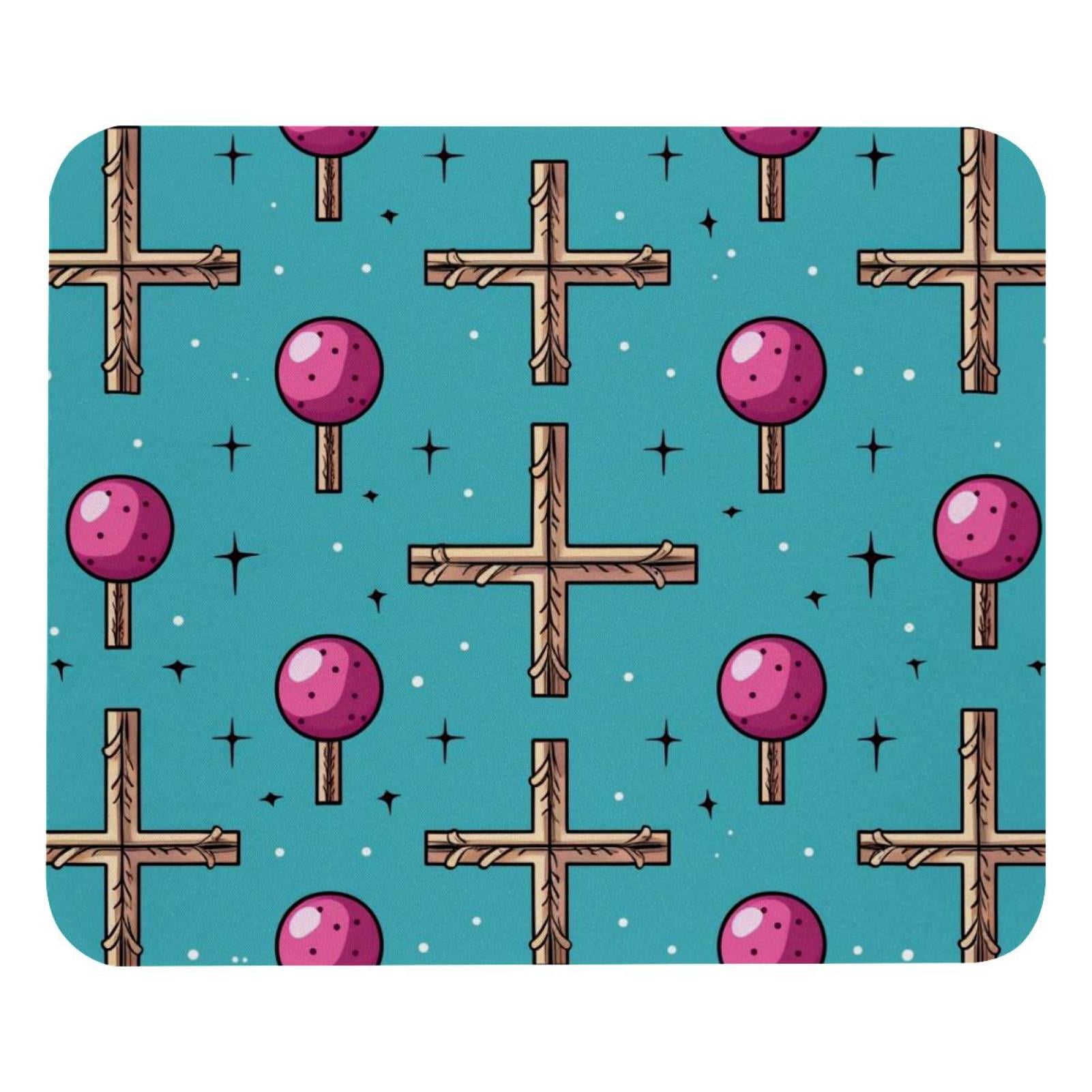 Easter Cross Mouse Pad, Personality Design Rubber Base for Office Decor ...