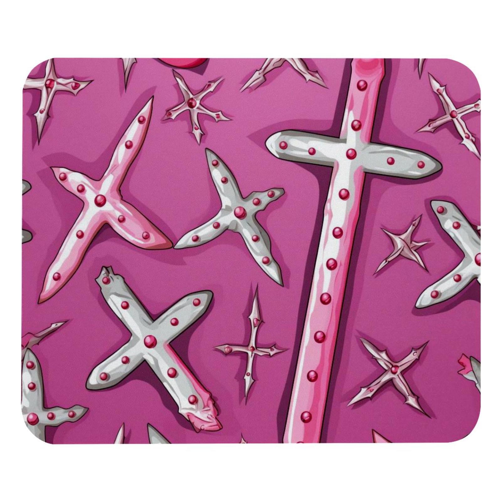 Easter Cross Mouse Pad for Wireless Mouse Home Office Desk Laptop with ...