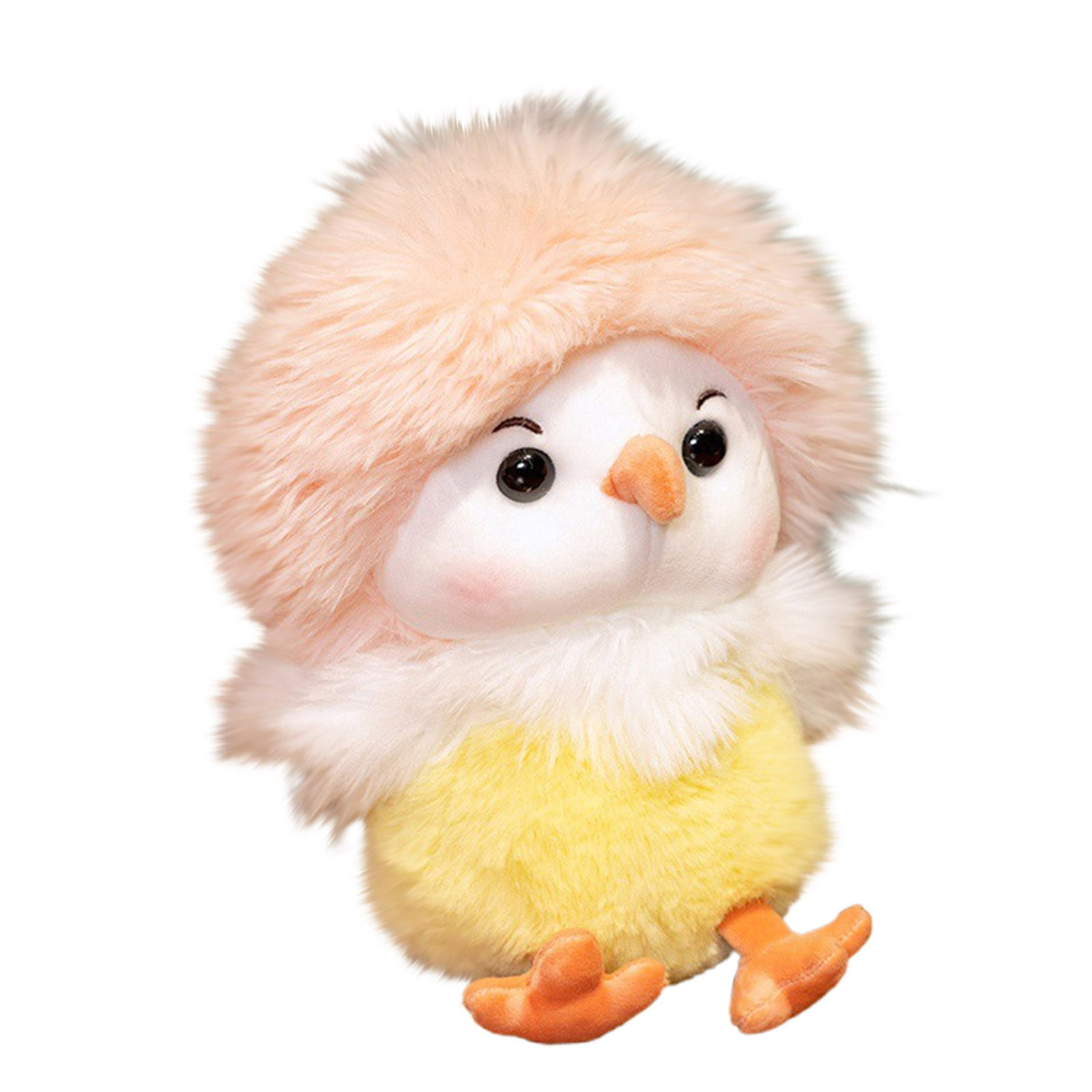 Easter Cute Chicken Doll 11 inch,Plush Chick Stuffed Animal Toys Cuddly ...
