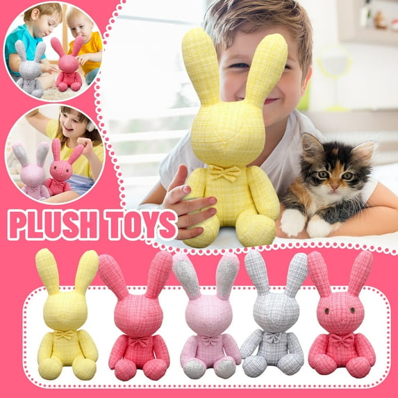Easter Cute Faceless Rabbit Plush Toy, Stuffed Animals Plush Toys ...