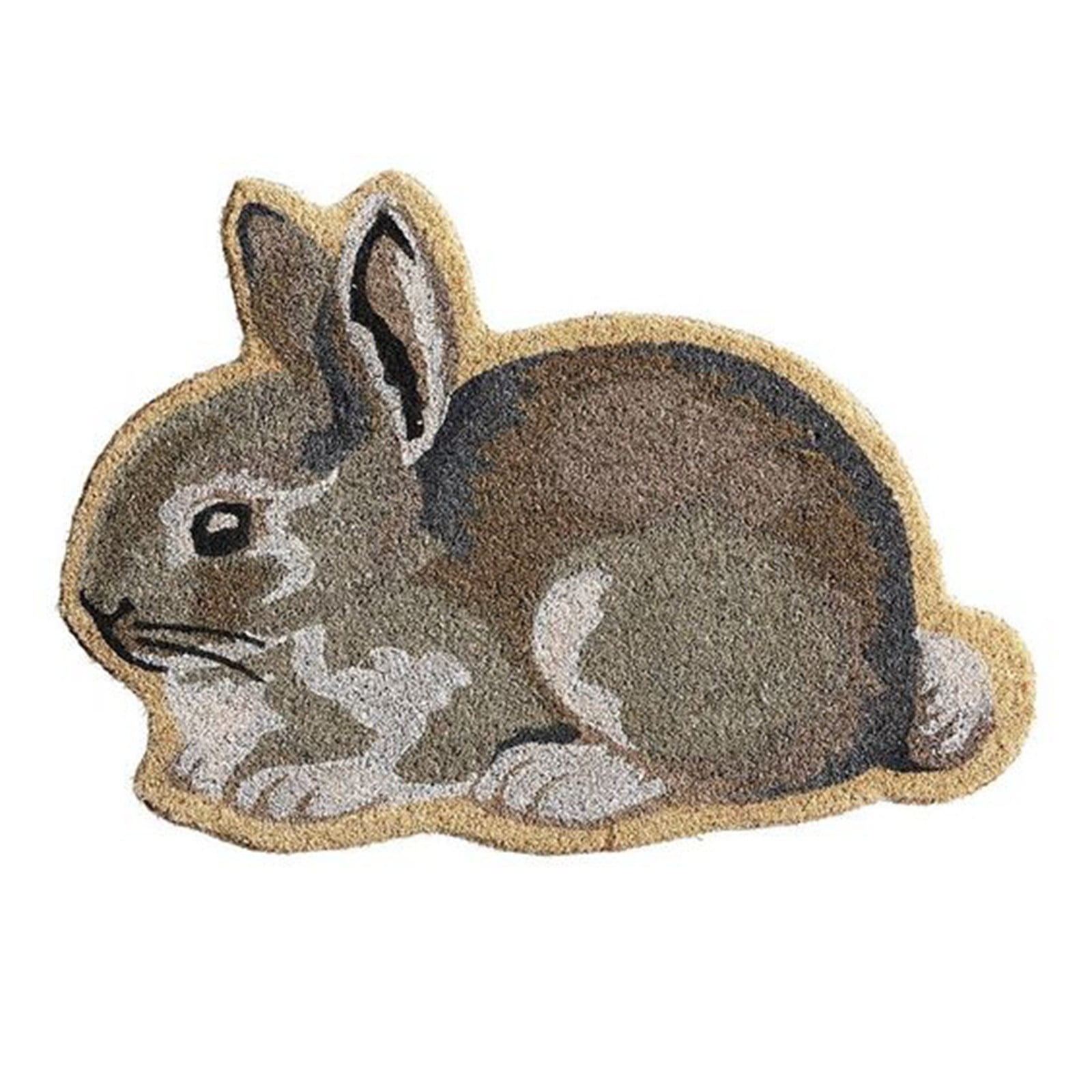 Easter Cute Rabbit Shape Door Mat Bathroom Cute Carpet Room Decoration ...