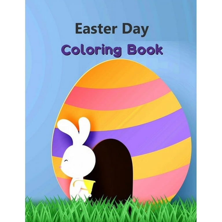 easter theme coloring book