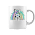 Easter Day Cute Bunny Face Tie Dye Glasses Rainbow Women Cof - Walmart.com