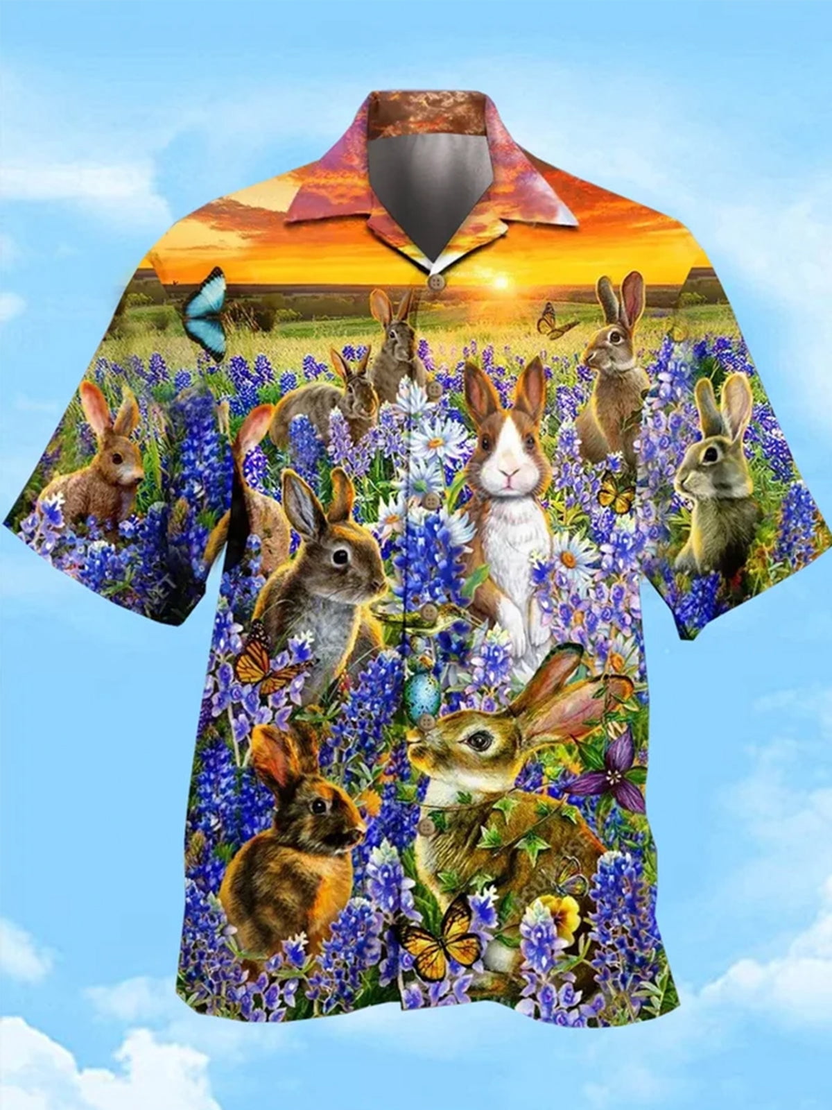 Easter Day Hawaiian Shirt, Full Printed Hawaii Shirt With Funny ...