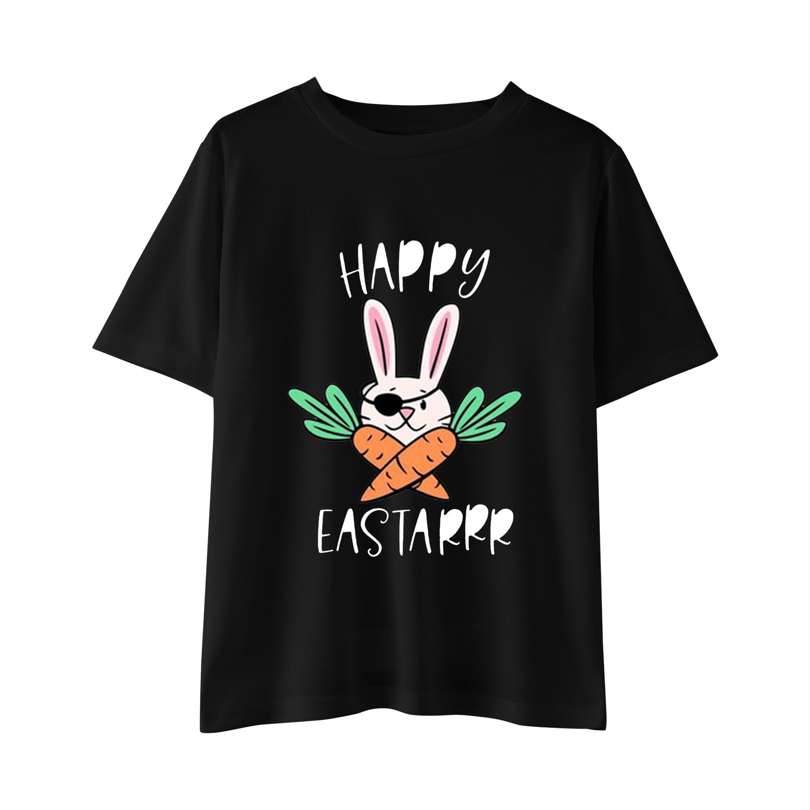 Generic Easter Day Prints Shirts Toddler Girl Boys Short Sleeve Bunny T ...