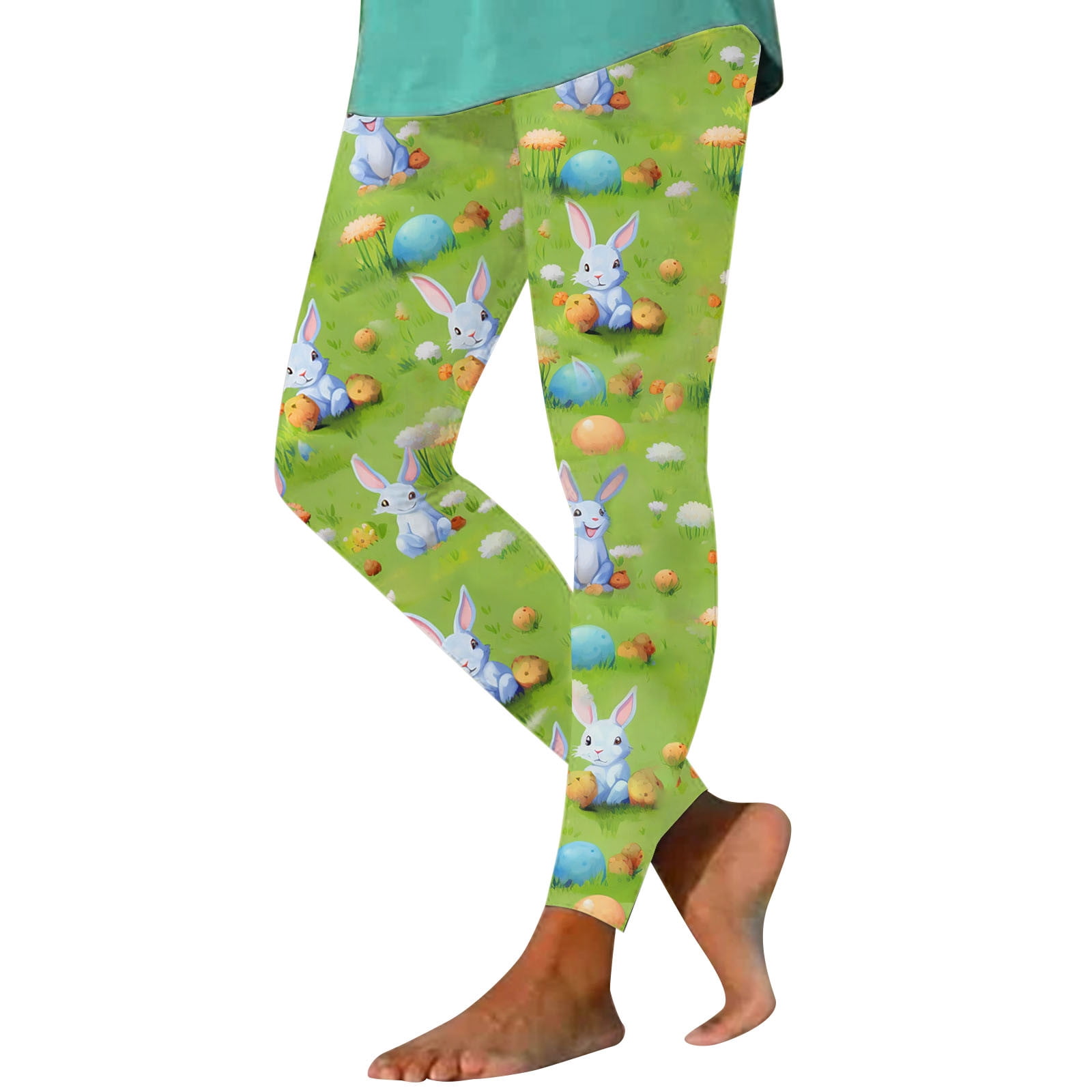 Easter Day For Women Print High Waist Yoga Pants For Women's Leggings ...