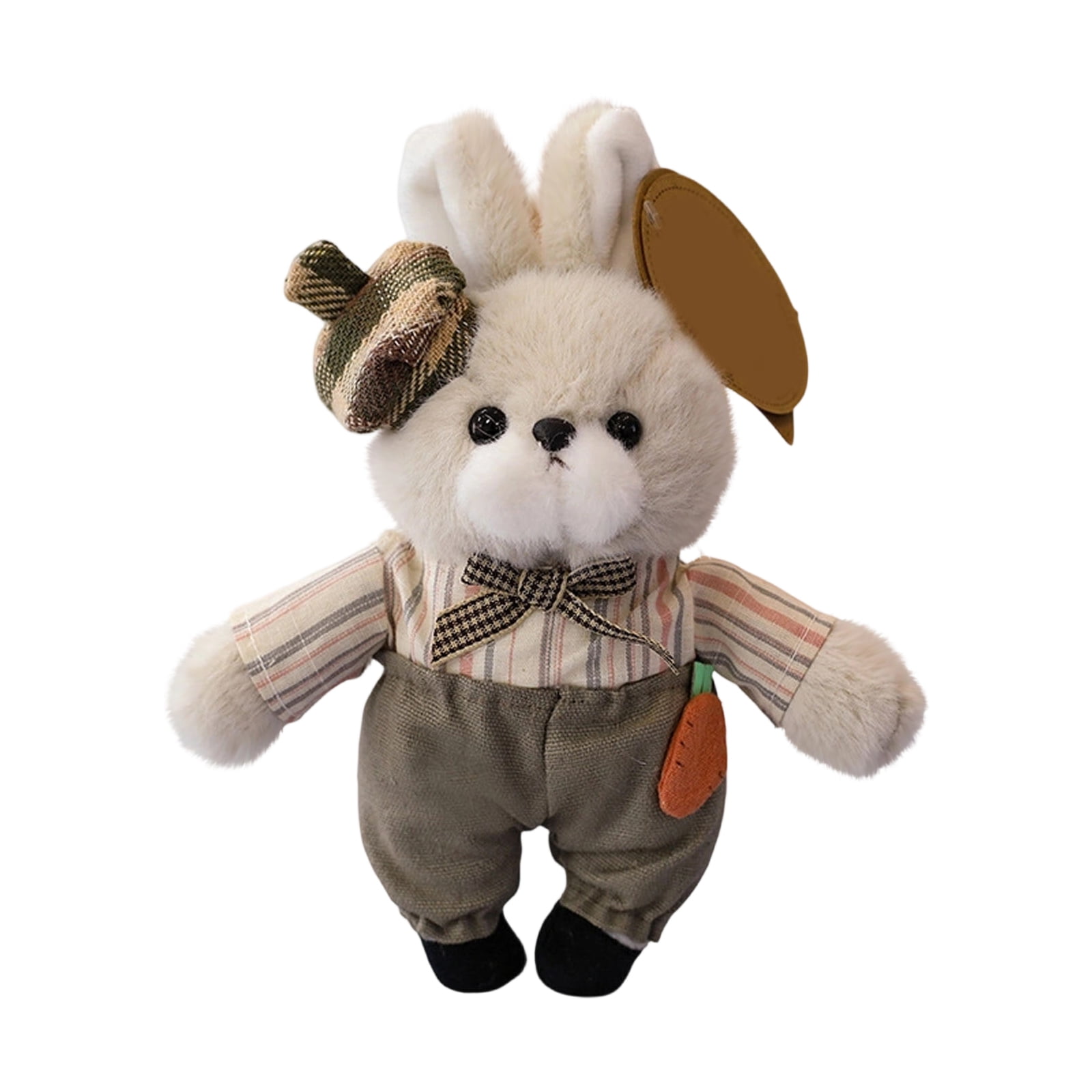 Easter Decor 7.9 Inch Cute Bunny Stuffed Animal, Lovely Rabbit Cartoon ...