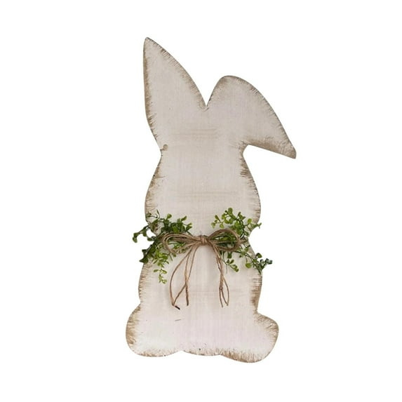 Easter Decor Easter Bunny Door Number Wooden Crafts Holiday Decoration ...