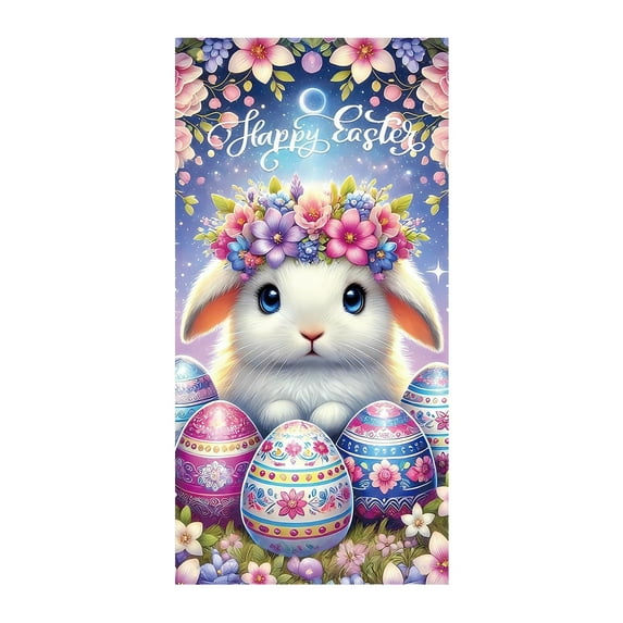 Easter Decor Easter Door Curtain Indoor Outdoor Seasonal Celebration ...