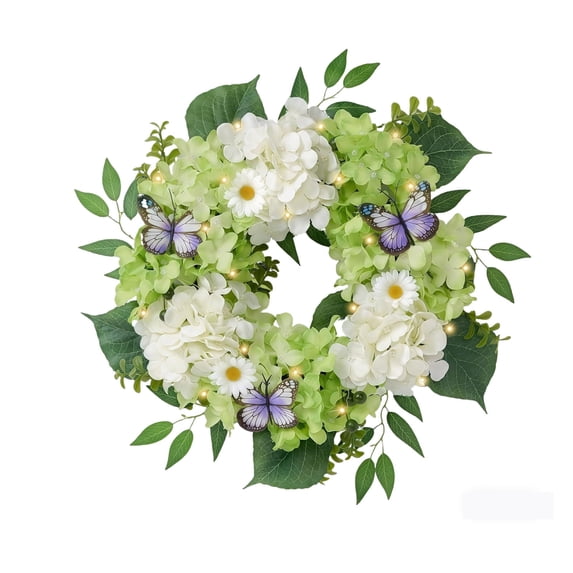 Easter Decoration 20in Easter Wreaths For Front Door Spring wreath Wild ...
