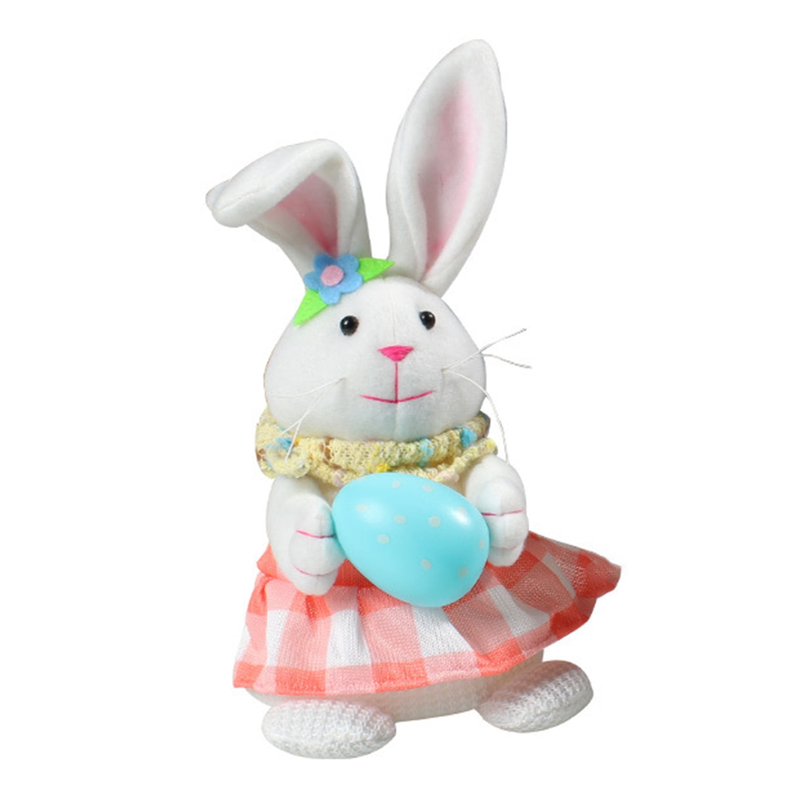 Easter Decoration Built-in Batteries Standing Posture Cartoon Hug Egg ...