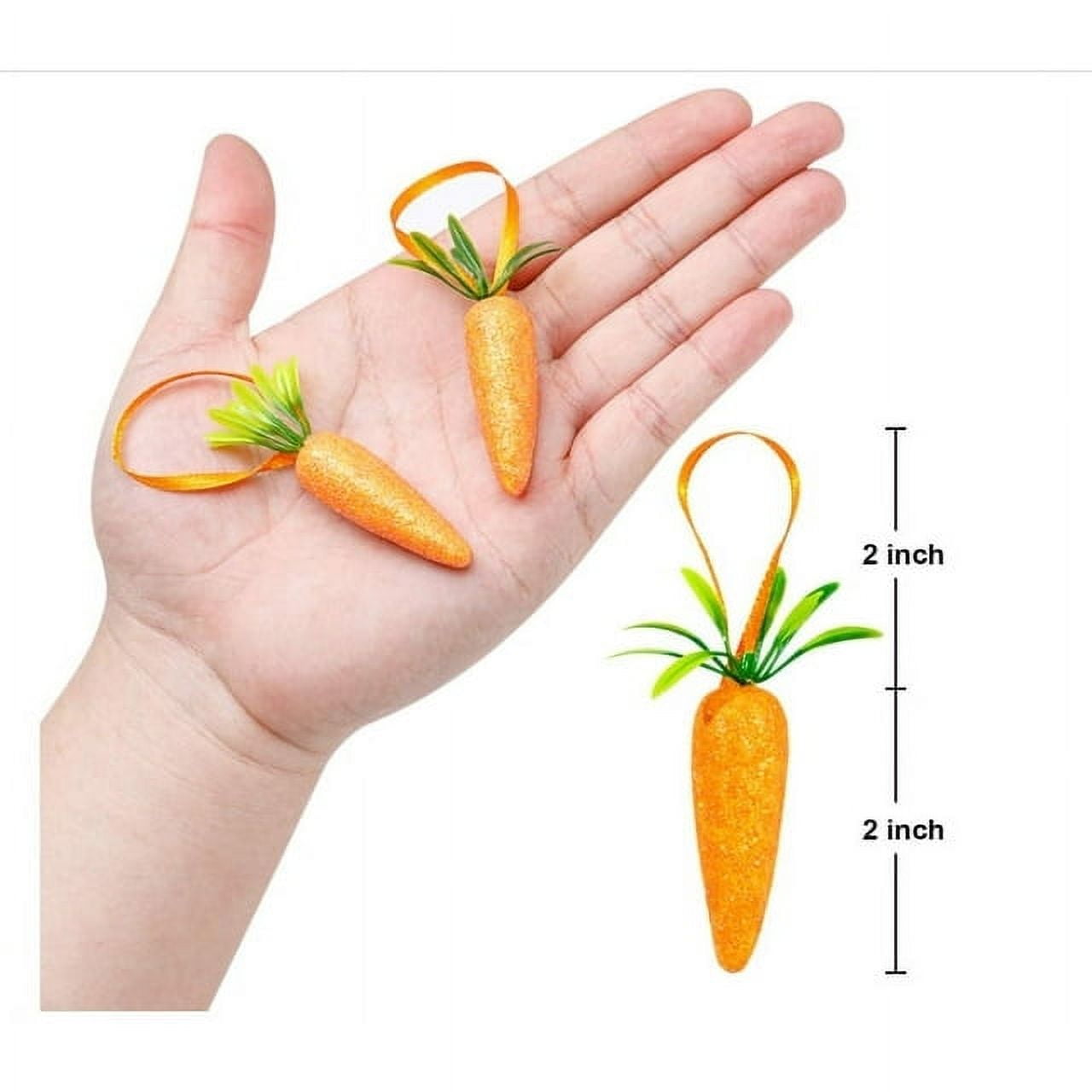 Easter Decoration Egg Tree Ornaments Hanging Carrot Ornaments Foam ...