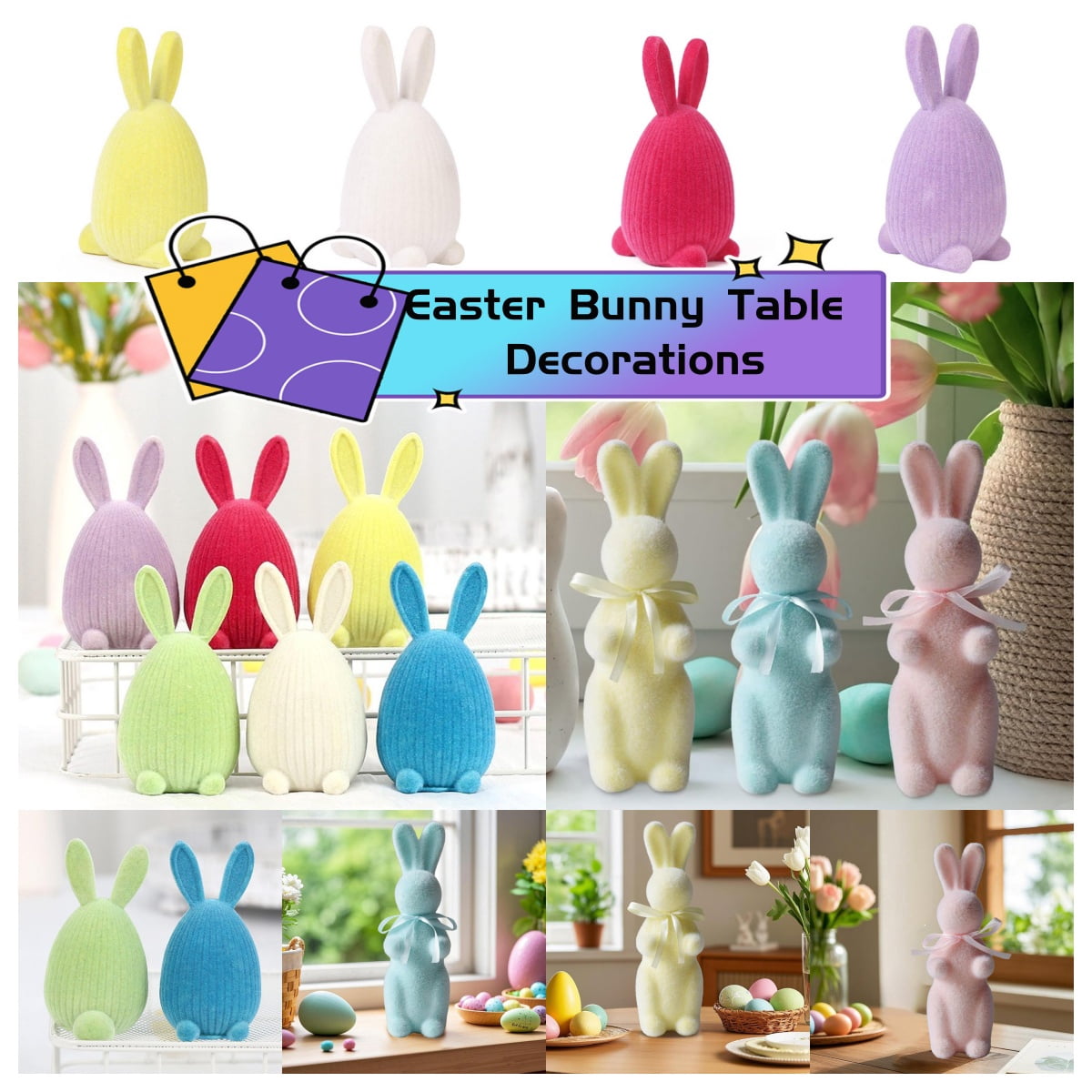 Easter Decoration, Festive Dining Table Centerpiece, Spring Holiday ...