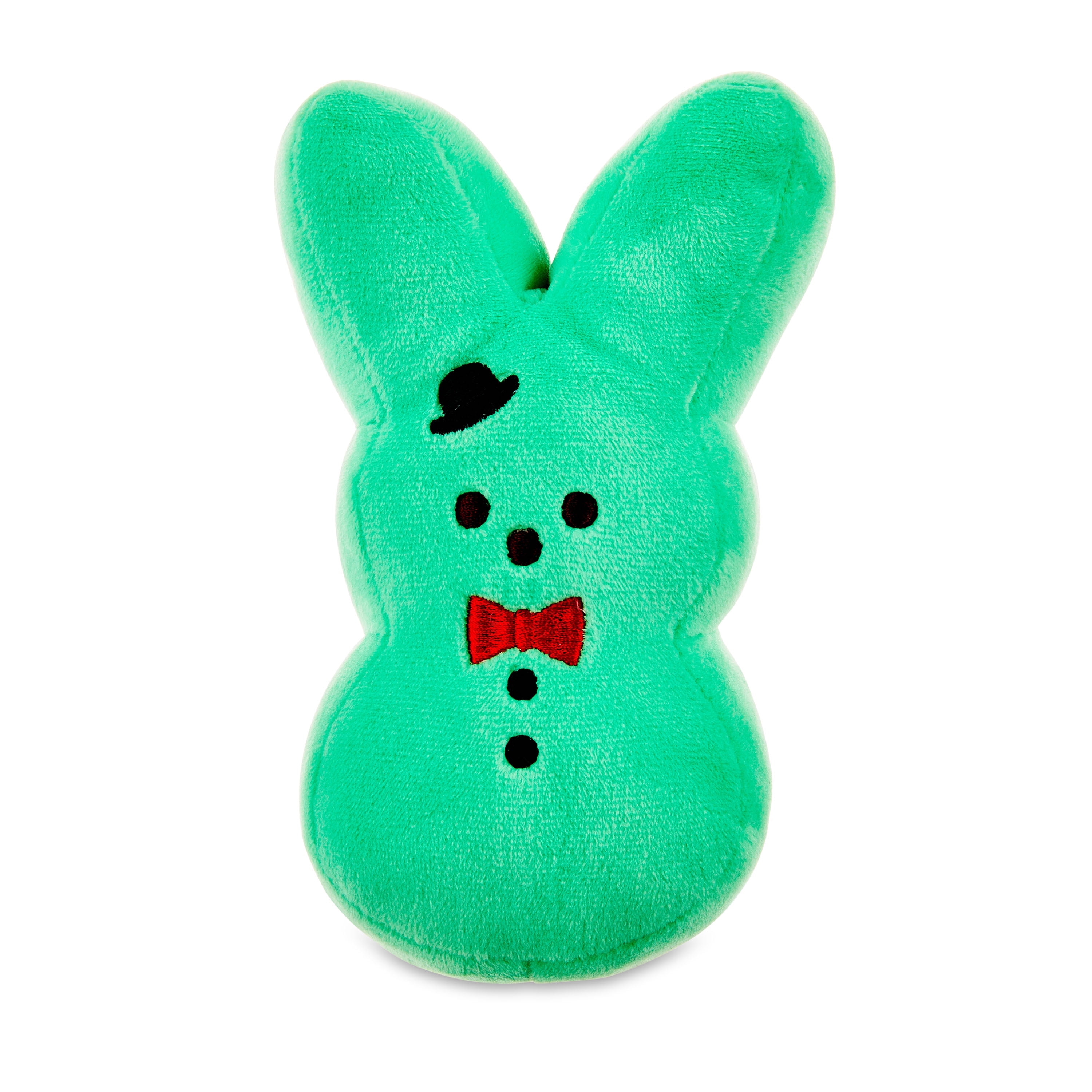 Easter Decoration Peeps 6" Plush Scented Bunny Green with Bowtie ...
