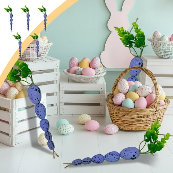 Easter Decorations 12.6 Inch Easter Carrot Hanging Ornaments 5Pcs ...