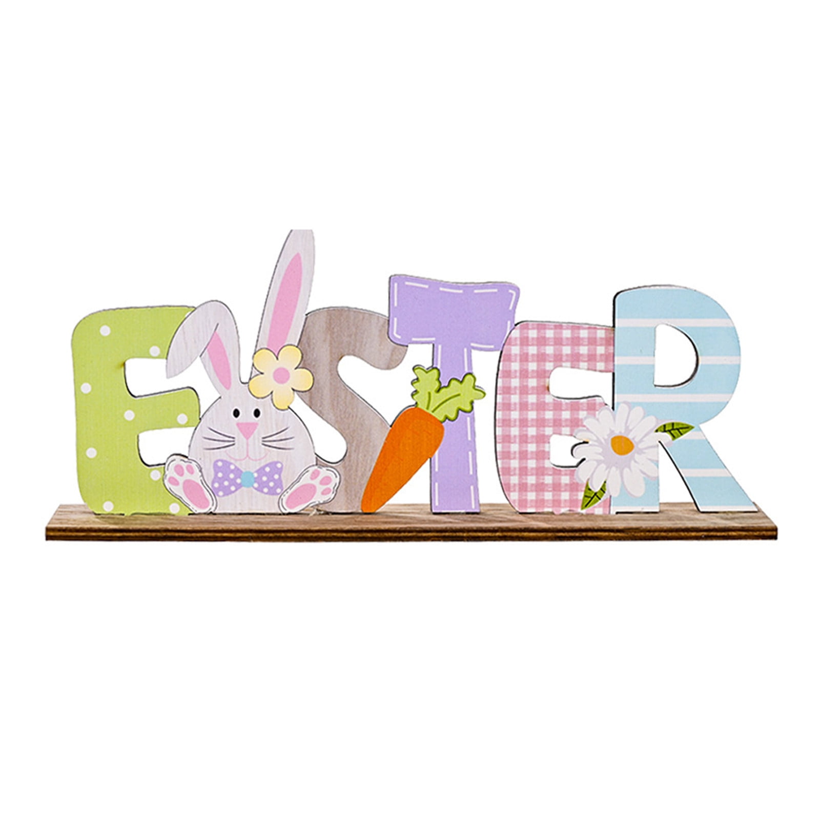 Easter Decorations 2025 Easter Decorations Easter Wood Printing ...