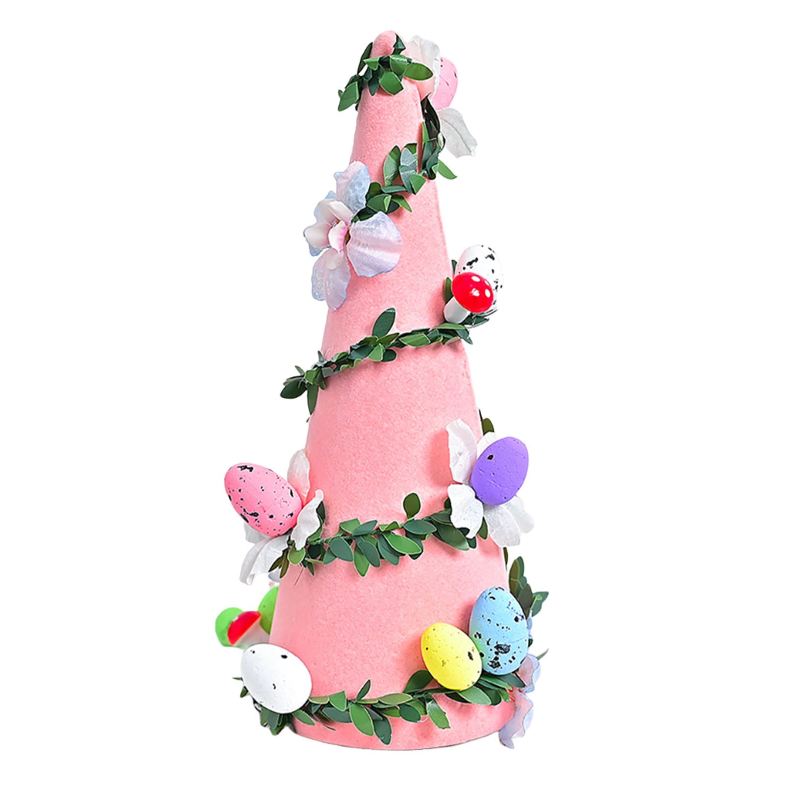 Easter Decorations 9.45" Easter Egg Tree for Tabletop Centerpiece ...